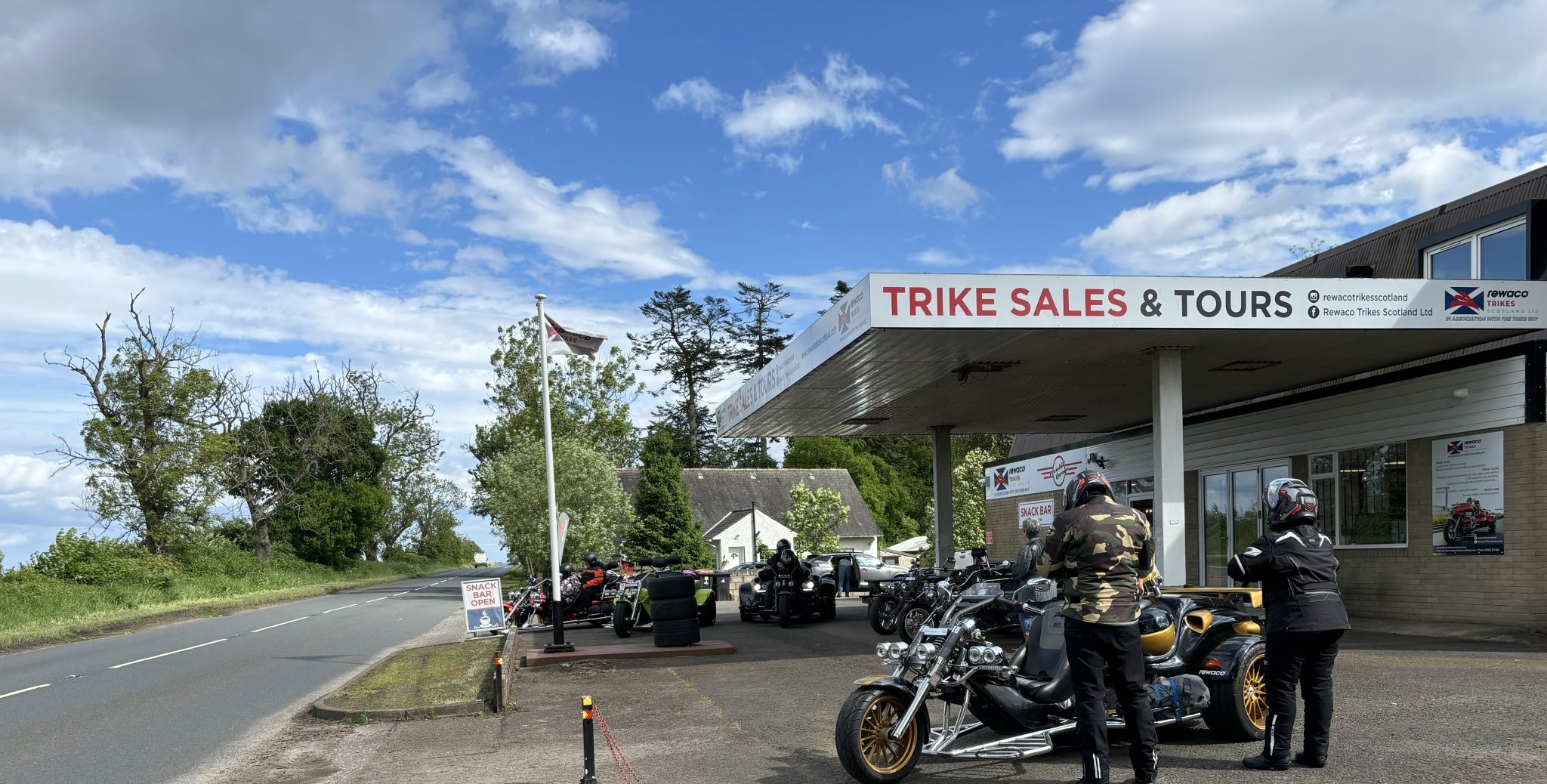 Triking - an international language! - Rewaco Trikes Scotland